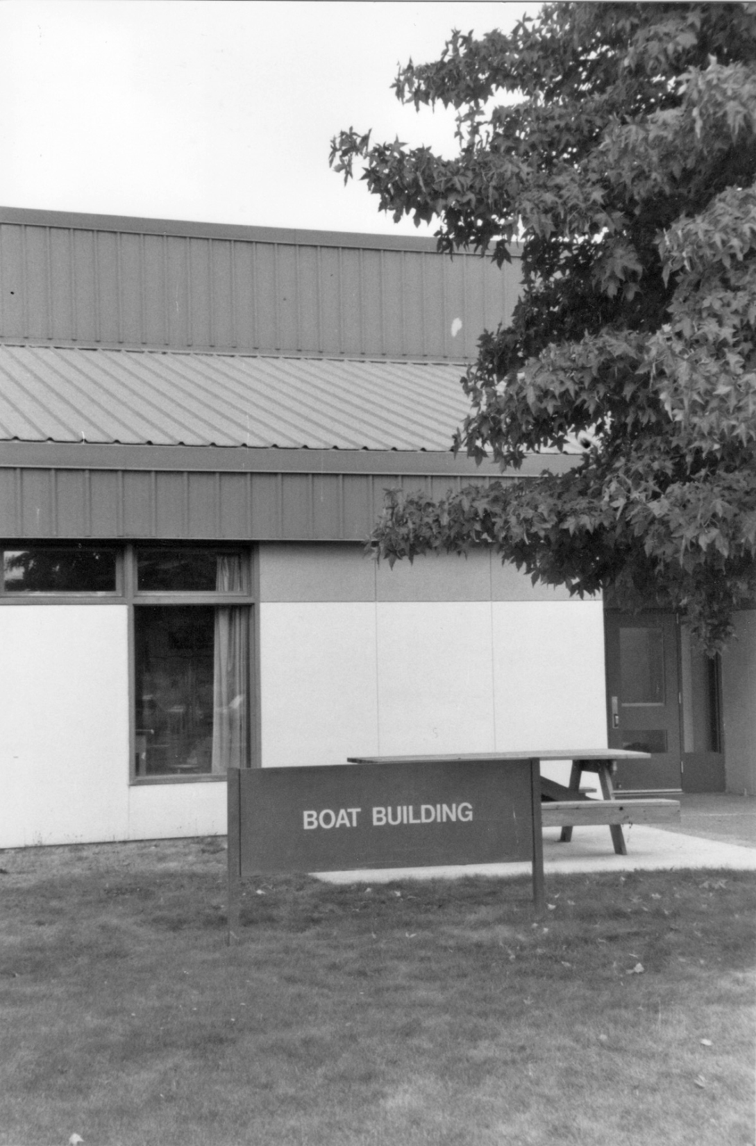 New Bates Boat Building Shop, South Campus | The Joe Trumbly Site